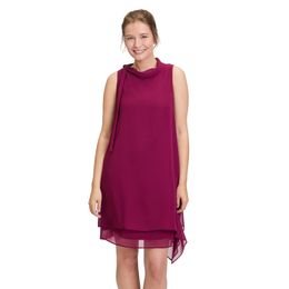 Vera Mont Damen Cocktailkleid "Damen ohne Arm", rosa, Gr. 48, Chiffon, Obermaterial: 100% Polyester; Futter: 100% Polyester, Kleider, Schluppe
