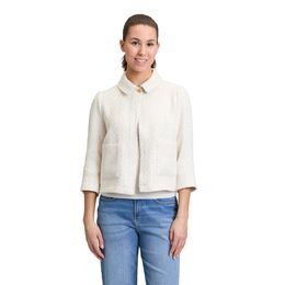 Cartoon Damen Jackenblazer "Damen mit Taschen", beige, Gr. 44, Obermaterial: 99% Polyester, 1% Polyester, Blazer, Material