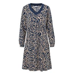 TATUUM Kleid 'Nertami' Damen Gr&ouml;&szlig;e 44 beige / navy Winterkleid