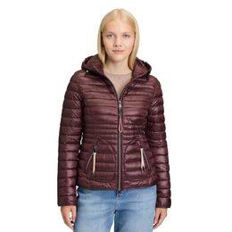 Cartoon Damen Steppjacke "Damen mit Rei&szlig;verschlusstaschen"decadent chocolate, Basic, Gr. 42, Obermaterial: 100% Polyamid, Jacken