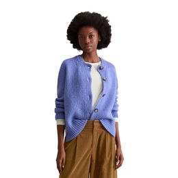 Marc O'Polo Damen Cardigan "aus kuscheligem Schurwolle-Alpaka-Mix"cloudy sky melange, Gr. XXS, MARC O'POLO DENIM, unifarben, Obermaterial: 60% Schurwolle, 16%
