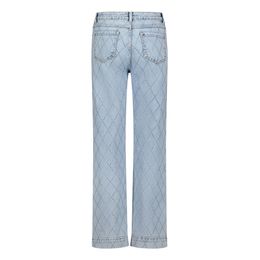 Stretch-Jeans Cartoon "Damen mit Strass", Damen, Gr. 36, Normalgr&ouml;&szlig;en, light blau denim, Obermaterial: 65% Baumwolle, 28% Polyester, 6% Viskose, 1% Elasthan, straight fit, Jeans, Topseller