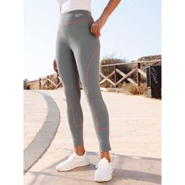 Catamaran Damen Funktionstightsanthrazit, Gr. 52, meliert, unifarben, 78% Polyester, 22% Elasthan, Hosen