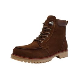 Ara Damen Schn&uuml;rstiefelette "Ara Stiefelette Veloursleder", Gr. 43moro, Veloursleder, Schuhe