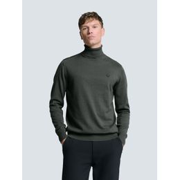 NO EXCESS Herren Rundhalspullover "NO EXCESS Rollkragenpullover", grau, Gr. XXXL, 34% Viskose, 34% Baumwolle, 32% Polyester, Pullover