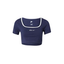 Nike Sportswear T-Shirt Damen Gr&ouml;&szlig;e XL navy / wei&szlig;