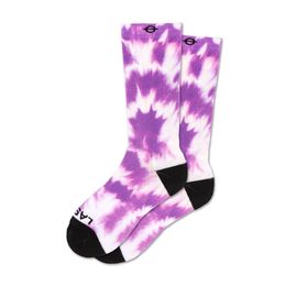 Tennissocken LASSO GEAR "Lasso Gear LASSO SIGNATURE", Damen, Gr. M, lila, 62% Polyamid, 29% Polyester, 9% Elasthan, Socken Tennissocken