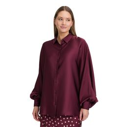 Vera Mont Damen Satinbluse "Damen mit Kragen"deep dahlia, Gr. 40, Obermaterial: 100% Polyester, Blusen