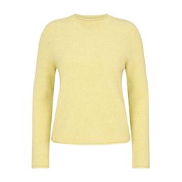 Cartoon Damen Strickpullover "Damen mit Stehkragen", gelb, Gr. 42, Obermaterial: 40% Polyester, 36% Polyacryl, 17% Polyamid, 4% Wolle, 3% Elasthan,