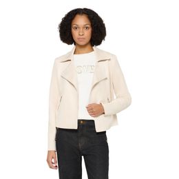 Jackenblazer Cartoon "Damen mit offenem Saum", Damen, Gr. 44, beige, Obermaterial: 90% Polyester, 10% Elasthan, sehr schmal normal, Blazer