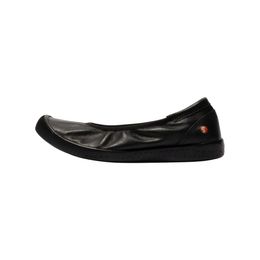 Softinos Damen Ballerina "Softinos Ballerinas Leder", Gr. 37schwarz, Leder, Schuhe