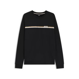 BOSS Damen Sweatshirt "Authentic", Gr. Lschwarz 001, Sweatware, Obermaterial: 100% Baumwolle, unifarben, Sweatshirts