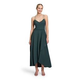Vera Mont Damen Abendkleid "Damen mit Volant", gr&uuml;n, Gr. 36, Obermaterial: 100% Polyester; Futter: 100% Polyester, Kleider, Design
