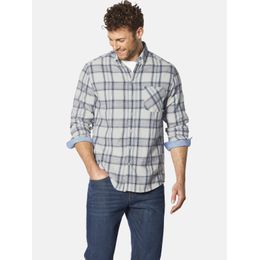 Babista Herren Flanellhemd "Hemd TIRAMUSSI", blau, Gr. L, Obermaterial: 100% Baumwolle CO., Hemden