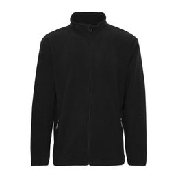 North Bend Herren Strickfleece-Pullover "Fleecejacke NBCocas", schwarz, Gr. S, Obermaterial: 100% Polyester PES., Jacken