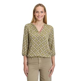 Cartoon Damen Schlupfbluse "Damen mit Muster", bunt, Gr. 46, Obermaterial: 100% Viskose, Blusen