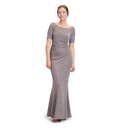 Vera Mont Damen Abendkleid "Damen im Glitzer-Look", lila, Gr. 40, Jersey, Obermaterial: 87% Polyamid, 9% Polyester, 4% Elasthan; Futter: 100%