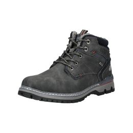 Damen Schn&uuml;rstiefelette "Dockers by Gerli Stiefelette Lederimitat", Dockers by Gerli, Gr. 40, grau, Lederimitat, Schuhe