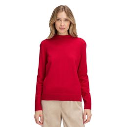 Betty Barclay Damen Strickpullover "Damen mit Stehkragen", rot, Basic, Gr. 42, Strick, Obermaterial: 55% Viskose, 30% Polyester, 15% Polyamid,