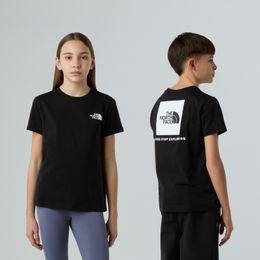 The North Face Mädchen T-Shirt "TEEN BOX NSE REGULAR SS TEE"tnf schwarz, Gr. M, Obermaterial: 100% Baumwolle, Shirts