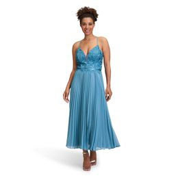 Vera Mont Damen Abendkleid "Damen mit Stickerei", lila, festlich, Gr. 38, Obermaterial: 100% Polyester; Besatz: 100% Polyamid; Futter: 100%