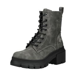Damen Schn&uuml;rstiefelette "Dockers by Gerli Stiefelette Lederimitat", Dockers by Gerli, Gr. 40dunkelgrau, Lederimitat, Schuhe