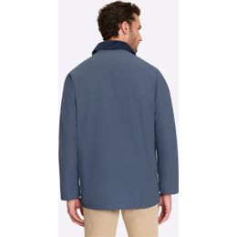 Marco Donati Herren Langjacke, blau, Gr. 62, unifarben, 65% Baumwolle, 35% Polyamid, &Auml;rmelfutter:100% Polyester, Jacken