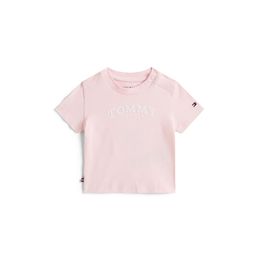 Tommy Hilfiger Kinder T-Shirt, Gr. 80duchess pink, Jersey, Obermaterial: 93% Baumwolle, 7% Elasthan, Shirts