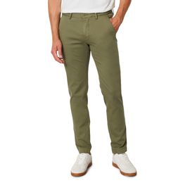 Marc O'Polo MARC O'POLO Herren Chinohose "aus Bio-Baumwoll-Mix"olive, Gr. 29, unifarben, Obermaterial: 98% Baumwolle, 2% Elasthan, Hosen
