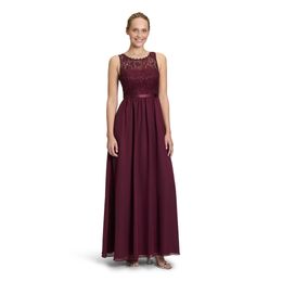 Vera Mont Damen Abendkleid "Damen mit Spitze"deep dahlia, festlich, Gr. 40, Obermaterial: 100% Polyester; Besatz: 100% Polyester; Futter: 100%