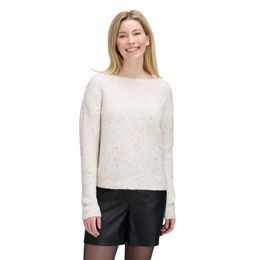 BETTY & CO BETTY & CO Damen Strickpullover "Damen mit Pailletten", beige, Gr. 46, Strick, Obermaterial: 72% Polyester, 25% Polyacryl, 2% Wolle, 1% Elasthan.,