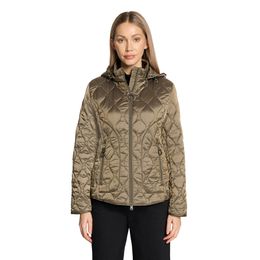 Betty Barclay Damen Outdoorjacke "Damen mit abnehmbarer Kapuze", grau, Gr. 36, Obermaterial: 100% Polyamid, Jacken