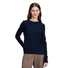 Betty Barclay Damen Strickpullover "Damen mit Rundhalsausschnitt", blau, Basic, Gr. 40, Strick, Obermaterial: 100% Kaschmir, Pullover, Strick
