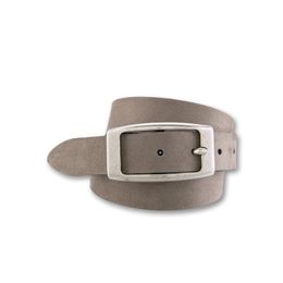 Bernd G&ouml;tz BERND G&Ouml;TZ Damen Lederg&uuml;rtel "Lederg&uuml;rtel mit samtweichem Touch und breiter Schlie&szlig;e", beige, Gr. 110, Rindsleder, G&uuml;rtel