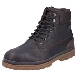 Rieker Herren Winterstiefelette, Gr. 40kastanie, Leder, Basic, Schuhe, Winterboots, Schn&uuml;rboots, Profilsohle, mit RiekerTEX-Membran