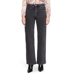 Stretch-Jeans Cartoon "Damen mit Strass", Damen, Gr. 34, Normalgr&ouml;&szlig;en, dunkelgrau denim, Obermaterial: 69% Baumwolle, 29% Polyester, 1% Elasthan, 1% Viskose, straight fit, Jeans