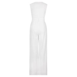 Vera Mont Damen Overall "Damen mit weitem Bein", wei&szlig;, Gr. 48, Cr&ecirc;pe, Obermaterial: 95% Polyester, 5% Elasthan. Futter: 100% Polyester, Overalls,