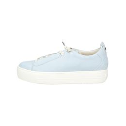Paul Green Damen Plateausneaker "Paul Green Sneaker Nubukleder", Gr. 40blau, Nubukleder, Schuhe