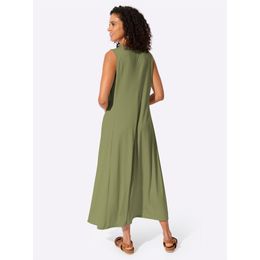 Casual Looks Damen A-Linien-Kleid "Sommer-Kleid", gr&uuml;n, Gr. 44, unifarben, 95% Polyester, 5% Elasthan, Kleider