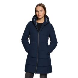 VOICE Damen Outdoorjacke "Damen Winterjacke mit Kapuze"dunkelblau, Gr. L, Obermaterial: 100% Polyester. Futter: 100% Polyester. Füllung: 100%