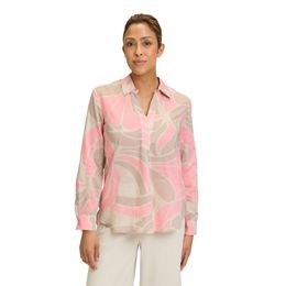 Betty Barclay Damen Longbluse "Damen langarm", beige, Gr. 38, Obermaterial: 100% Baumwolle., Blusen