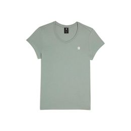 G-Star Raw G-STAR Damen T-Shirt "Eyben Slim V-Neck Top 2.0"iceberg grün, Gr. XS, Obermaterial: 100% Baumwolle, Shirts