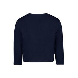 Vera Mont Damen Strickjacke "Damen langarm", blau, Gr. L, Strick, Obermaterial: 62% Viskose, 34% Polyamid, 4% Elasthan, Strickjacken, &Auml;rmelschlitz