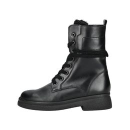 Gabor Damen Schn&uuml;rstiefelette "Gabor Stiefelette Glattleder", Gr. 38, schwarz, Glattleder, Schuhe
