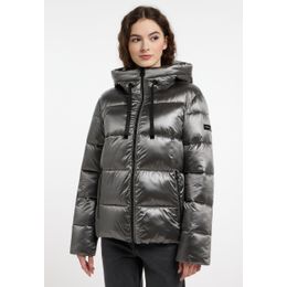 Frieda & Freddies New York Damen Steppjacke "Thermolite Jacket / Scott"grau, Basic, Gr. 40, FRIEDA & FREDDIES, unifarben, 100% Polyamid, Jacken, mit Taschen