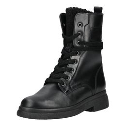 Gabor Damen Schn&uuml;rstiefelette "Gabor Stiefelette Glattleder", Gr. 37,5schwarz, Glattleder, Schuhe