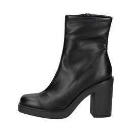 Steve Madden Damen High-Heel-Stiefelette "Steve Madden Stiefelette Lederimitat", Gr. 41schwarz, Lederimitat, Schuhe