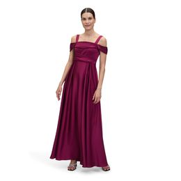 Vera Mont Damen Abendkleid "Damen schulterfrei", rosa, Gr. 44, Obermaterial: 100% Polyester; Futter: 100% Polyester, Kleider