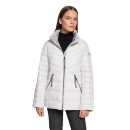 Betty Barclay Damen Steppjacke "Damen mit abnehmbarer Kapuze", wei&szlig;, Gr. 42, Obermaterial: 100% Polyester; Besatz: 100% Polyester; Futter: 100%