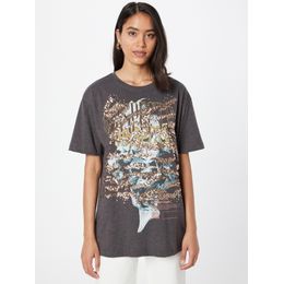 River Island Shirt Damen Gr&ouml;&szlig;e XXL grau / mischfarben
